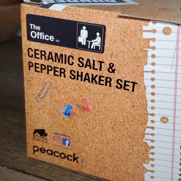 Kitchen | The Office Dunder Mifflin Salt Pepper Shakers | Poshmark